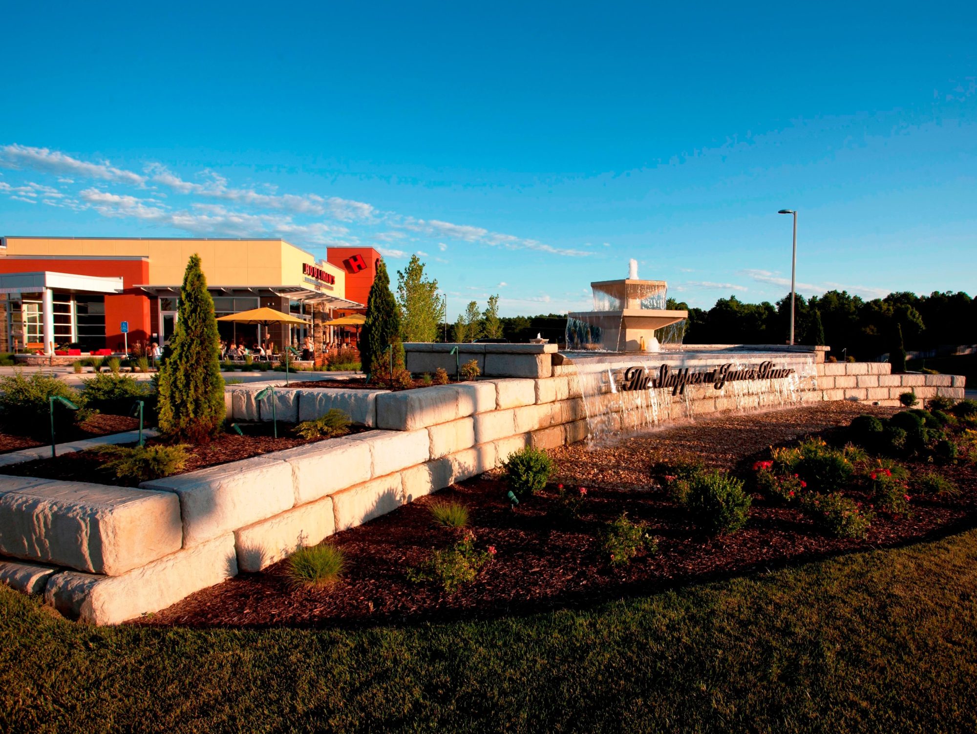 Water Fountain created by Redi-Rock Retaining Wall Blocks - SI Precast ...
