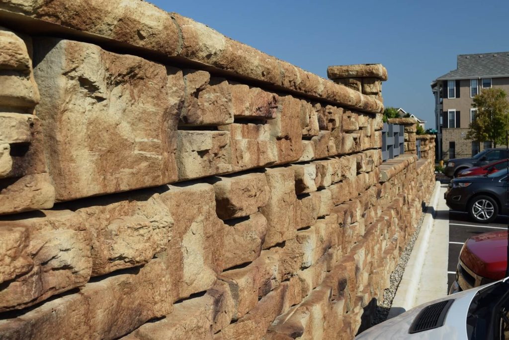 Redi-Rock Ledgestone Retaining Wall Blocks, Freestanding Blocks and ...